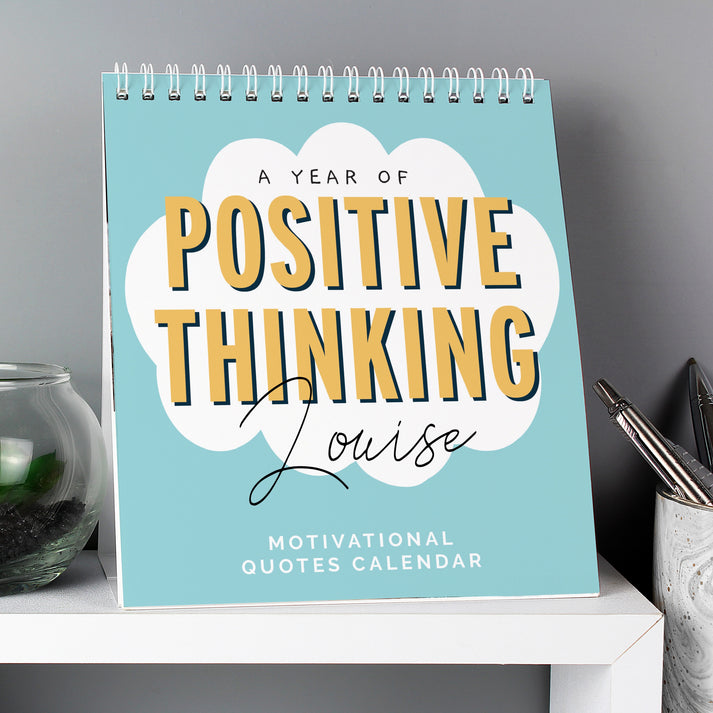 Personalised Motivational Quotes Desk Calendar – The Bouncing Berner